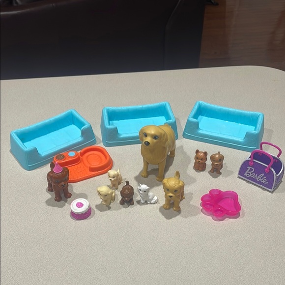 Barbie | Toys | Barbie New Born Pups Playset With Accessories | Poshmark
